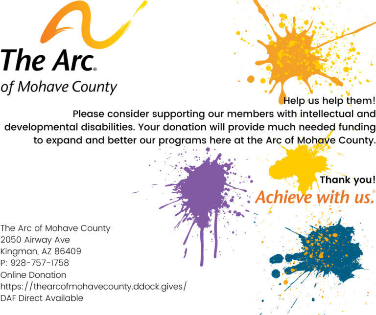 Donate | Mohave County Arc
